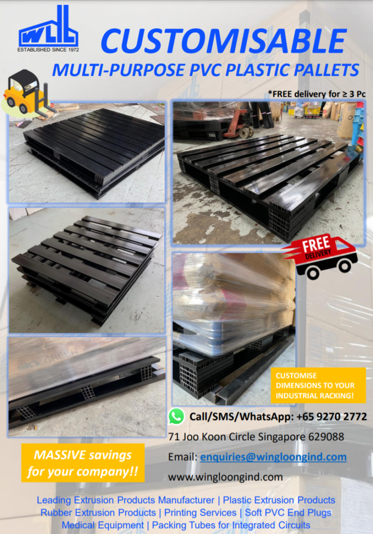 Plastic Pallets - Wing Loong Industries (Pte) Ltd